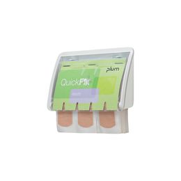 Pflasterspender QuickFix® UNO B130xH85xT35ca.mm transp.Plum (5531)