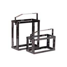 Kanisterhalterung L.377mm B.174mm H.485mm Tiefschwarz RAL 9005 2,87kg Valpro (KR0043)