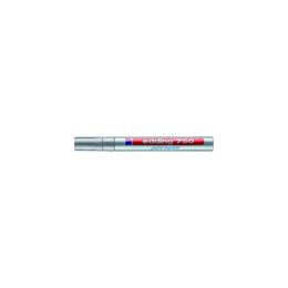 Edding Lackmarker 750 4-750054 2-4mm Rundspitze permanent silber)