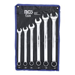 BGS-technic BGS Technic Maul-Ringschl&uuml;ssel-Satz extra lang SW 21 - 32 mm 6 teilig aus Metall f&uuml;r Schrauben mit gro&szlig;en Schl&uuml;sselweiten, 1229)