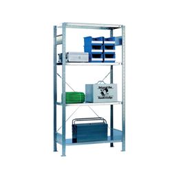 Schulte Steckregal Anbau verz. 2000x1000x400mm 1Rahmen/4Böden Feldlast 1300kg ; SCHULTE LAGERTECHNIK (12745-4)