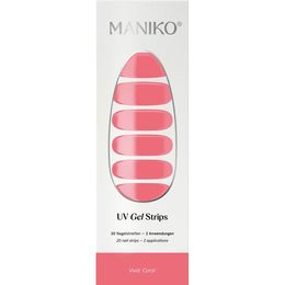 Maniko UV Gel Nagelfolien Vivid Coral