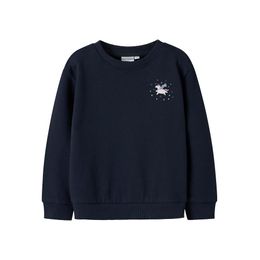 name it Sweatshirt 'NMFVASACHA' M&auml;dchen Gr&ouml;&szlig;e 122/128 navy / hellblau / pink / wei&szlig;