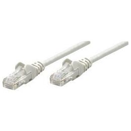 Intellinet 319812 RJ45 Netzwerkkabel, Patchkabel CAT 5e U/UTP 5.00 m Grau 1 St.