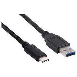 club3D USB-Kabel USB 3.2 Gen1 USB-C&reg; Stecker, USB-A Stecker 1.00 m Schwarz CAC-1523