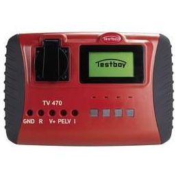 Testboy TV 470 Ger&auml;tetester kalibriert (DAkkS-akkreditiertes Labor) VDE-Norm 0701-0702, 0751