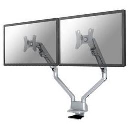 Neomounts Monitor-Tischhalterung FPMA-D750DSILVER 2 Display(s) 25,4 cm (10) - 81,3 cm (32) Grau Schwenkbar, Rotierbar, Neigbar, H&ouml;henverstellbar