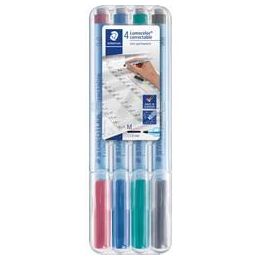 Staedtler Folienstift Lumocolor 305M WP4-1 Sortiert (Farbauswahl nicht m&ouml;glich)