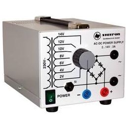 Statron 5359.0 Labornetzger&auml;t, einstellbar 2 - 14 V 3 A 42 W Anzahl Ausg&auml;nge 2 x