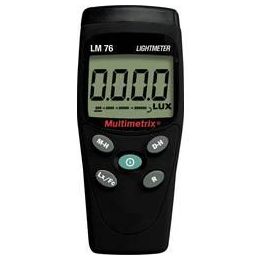 Multimetrix P06236201 LM 76 Luxmeter 0 - 200000 lx