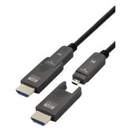 Maxtrack HDMI Anschlusskabel 10 m Schwarz C504-10ML 8K UHD HDMI-Kabel