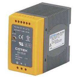 Cotek DN 100-15 Hutschienen-Netzteil (DIN-Rail) 15 V/DC 6.4 A 96 W Anzahl Ausg&auml;nge:1 x Inhalt 1 St.