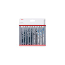 Bosch Stichsägeblatt-Set Wood and Metal 10-teilig (2607011170)