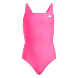 adidas Performance Sportbadeanzug 'V-back Swimsuit' Mädchen Größe 110 pink / weiß