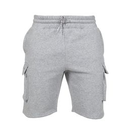 Gorilla Wear Shorts 'Hudson' Herren Größe 35/36 grau / schwarz