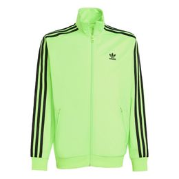 adidas originals Sweatjacke 'Adicolor Firebird' Jungen Größe 170 grasgrün / schwarz