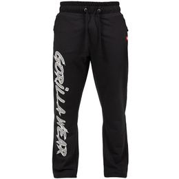 Gorilla Wear Hose 'Wilton' Herren Größe 42 grau / schwarz / weiß