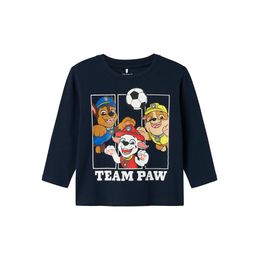 name it Shirt 'NMMJOLL PAW' Jungen Gr&ouml;&szlig;e 116 blau / navy / rot / wei&szlig;