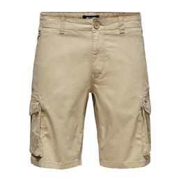 Only & Sons Only & Sons Shorts 'Mike' Herren Gr&ouml;&szlig;e 35/36 beige