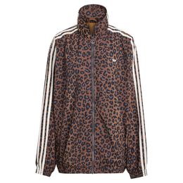 adidas originals Jacke 'Firebird' Damen Gr&ouml;&szlig;e XS/S hellblau / karamell / schwarz / wei&szlig;