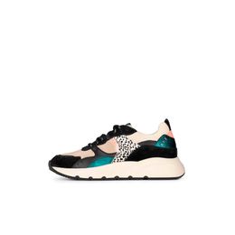 PS Poelman Sneaker 'Cibel' Damen Größe 42 petrol / rosa / schwarz / weiß