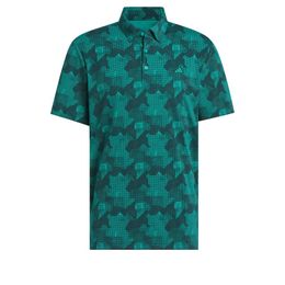 adidas Performance Poloshirt 'Go-To' Herren Gr&ouml;&szlig;e XXL aqua / tanne