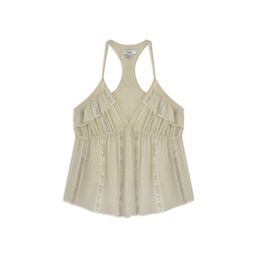 Twist Top Damen Größe L beige