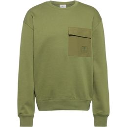 Champion Legacy Sweatshirt Herren - oliv - Gr. S - Baumwolle/Polyester