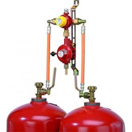 GOK 4-Flaschenanlage / automatisch / 50 mbar / 4 kg/h
