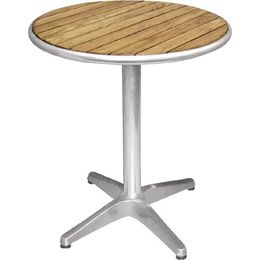 Bolero runder Tisch Eschenholz 1 Bein 60cm