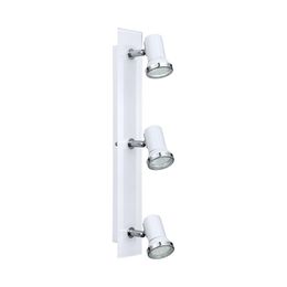 Eglo 31263 TAMARA 1 LED Spot 3x3W Balken 460x70mm Weiss Chrom IP44