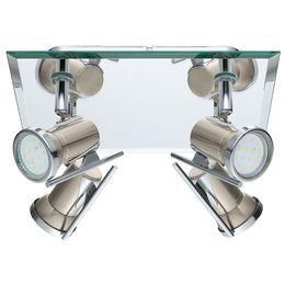 Eglo 31267 TAMARA 1 LED Spot 4x3W Nickel-Matt Chrom IP44