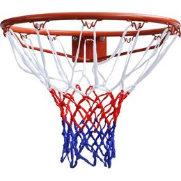 vidaXL Basketballkorb mit Netz Orange 45 cm