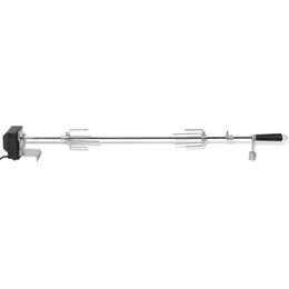 vidaXL Grillspieß mit Motor Stahl 1000 mm
