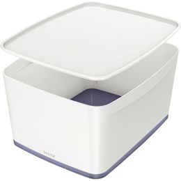 Leitz Aufbewahrungsbox MyBox 52161001 mittel 18l Deckel ws/gr
