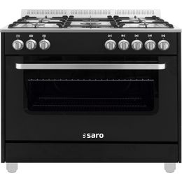 SARO Multifunktionsherd Gas/Elektro Modell TS95C61LNE schwarz