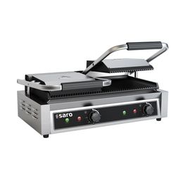 SARO Kontaktgrill Modell PG 2 Kontaktgrill, Gastronomie, Edelstahl, Imbiss, Restaurant, Küche