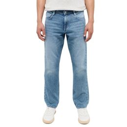 Mustang Straight-Jeans »Herren Style Denver Straight« 303 mittelblau 38 - Länge 30 Länge 30 38 Straight-fit Jeans
