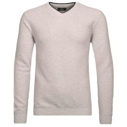 Ragman Rundhalspullover Grau-011 56 56 Strickpullover
