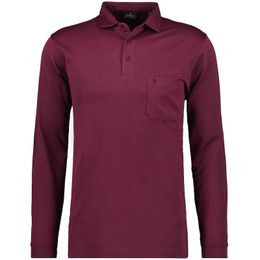 Ragman Poloshirt Beere-620 XXL XXL Kent-Kragen