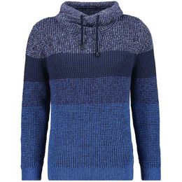 Ragman Herren Ragman Rundhalspullover blau 56