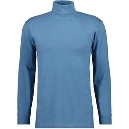 Ragman Rollkragenshirt Blau-717 114 114 Langarm-Shirt in &Uuml;BERL&Auml;NGE