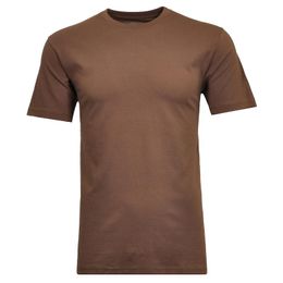 Ragman T-Shirt Braun-847 L L Rundhals