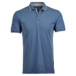 Ragman Poloshirt Grau-Blau-769 56 56 Ragman Poloshirt