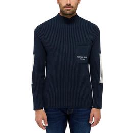Mustang Sweater »Herren Style Bloomfield« navy XXL XXL Schmaler Schnitt