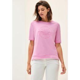 Cecil T-Shirt mit Wording cherry blossom pink XS (36) XS (36) T-Shirt von Cecil