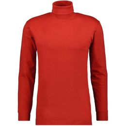 Ragman Rollkragenshirt Weinrot-615 114 114 Langarm-Shirt in &Uuml;BERL&Auml;NGE