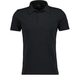 Ragman Herren Poloshirt, schwarz, Gr. S, Baumwollmischung, Shirts