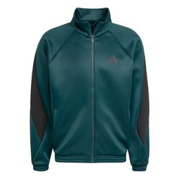 adidas Sportswear Athletic Zip-Up Hoodie 'Stadium' male Green size XL