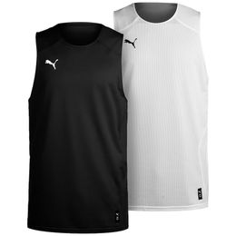 Puma Performance Shirt 'Hoops Team Reverse' male Black, White size M
